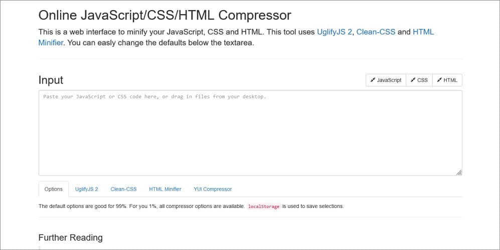 20+ Most Amazing CSS Minifier Tools » CSS Author