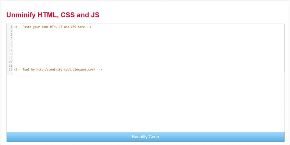 10 Best Tools To Unminify CSS For Better Formatting » CSS Author