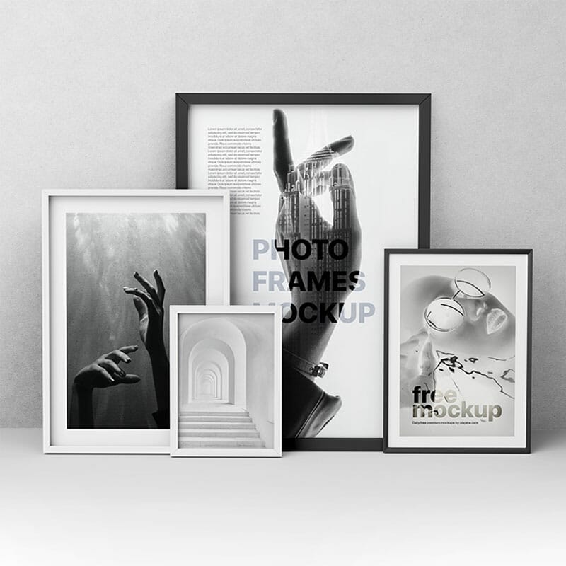 Free Photo Frames PSD Mockup » CSS Author