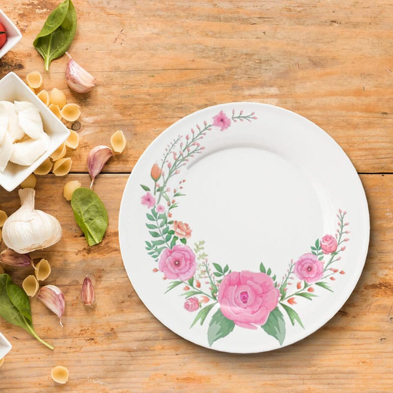 Free Plate Mockup PSD Template » CSS Author