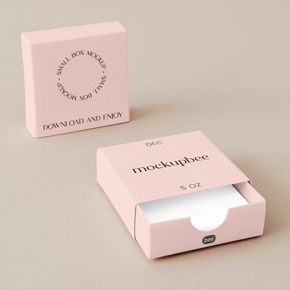 Free Square Open Box Mockups PSD » CSS Author