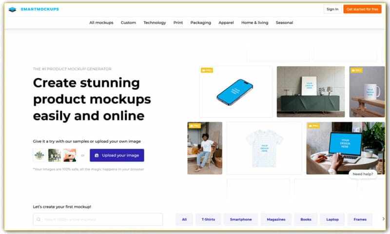 30+ Best Mockup Tools To Generate Product Previews