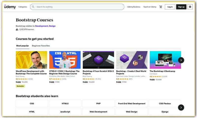 Learn Bootstrap 4 : Tutorials, Courses, Articles, Books & Cheat Sheets