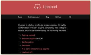 25+ Best JavaScript File Upload Library & Plugins » CSS Author