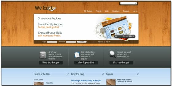 Inspiring Examples Of Wood Texture In Web Design