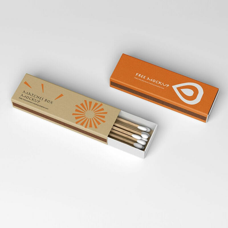 Free Matches Box Mockup PSD » CSS Author