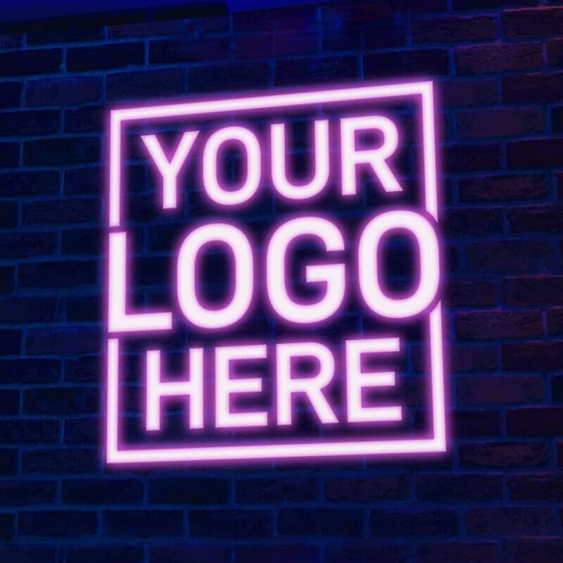 Free Neon Logo Mockup PSD » CSS Author