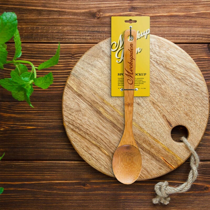 Free Spoon Mockup PSD Template » CSS Author