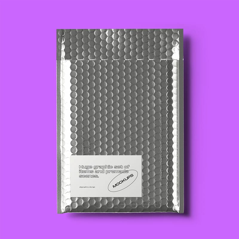 Free Top View Bubble Wrap Package Mockup PSD » CSS Author
