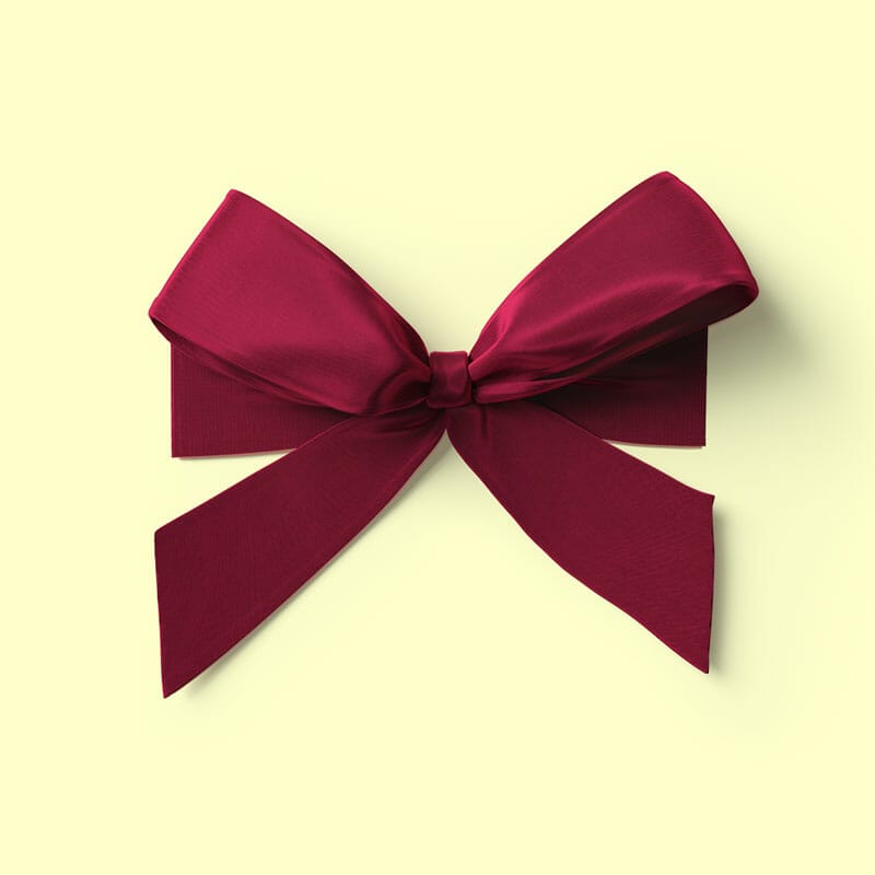 Free Top View Fabric Bow Mockup PSD » CSS Author
