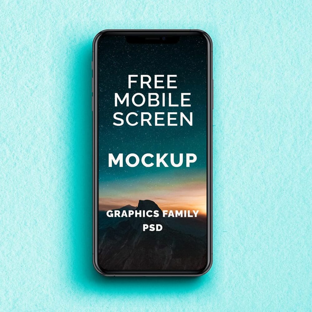 Free IPhone Screen Design Mockup PSD » CSS Author