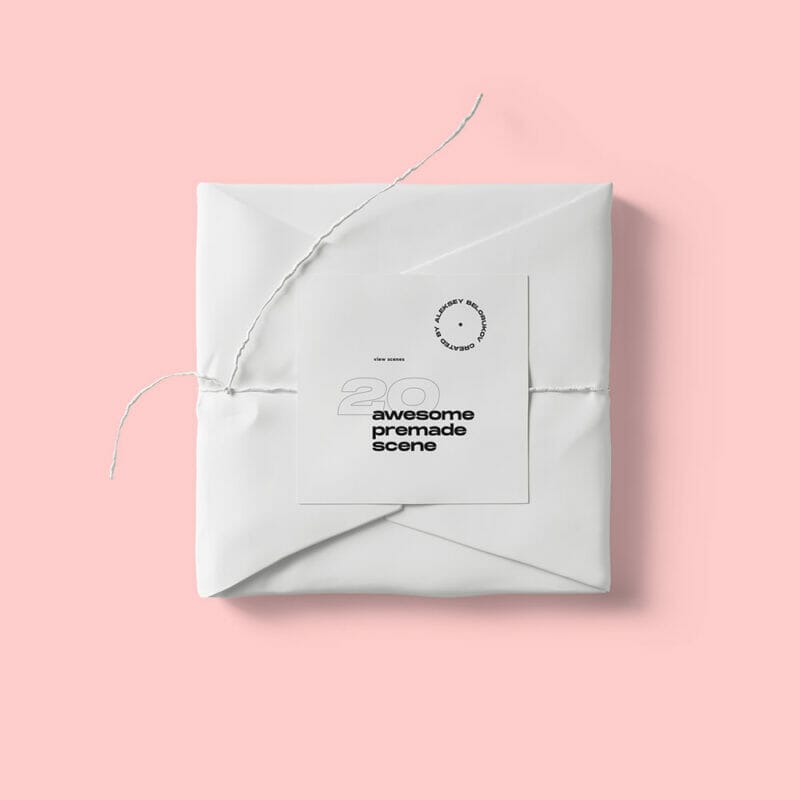 Top View Free Package Mockup PSD » CSS Author