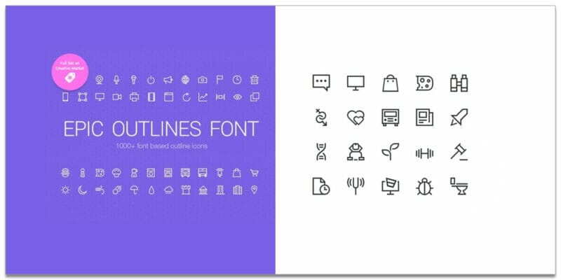 Useful Free Icon Fonts