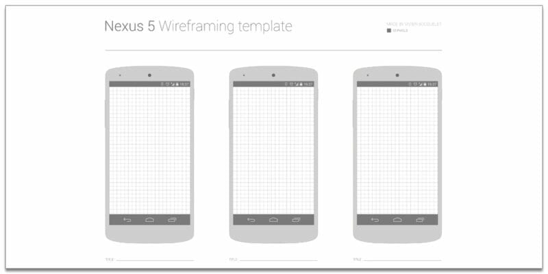 Latest Collection Of IPhone Wireframe PSDs › Wireframes » CSS Author