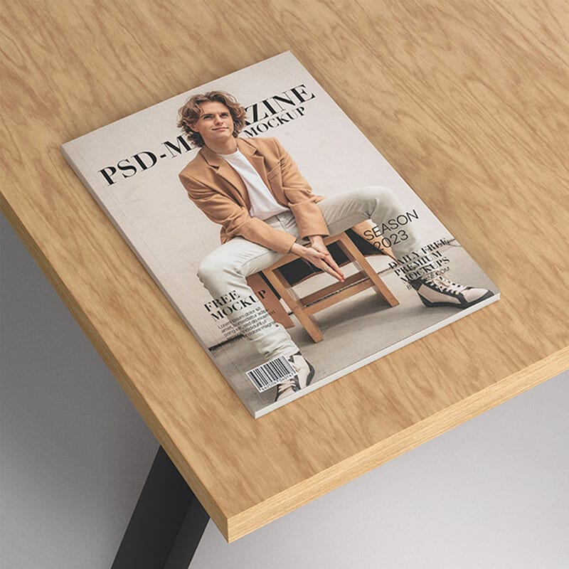 Free PSD Magazine Mockup » CSS Author