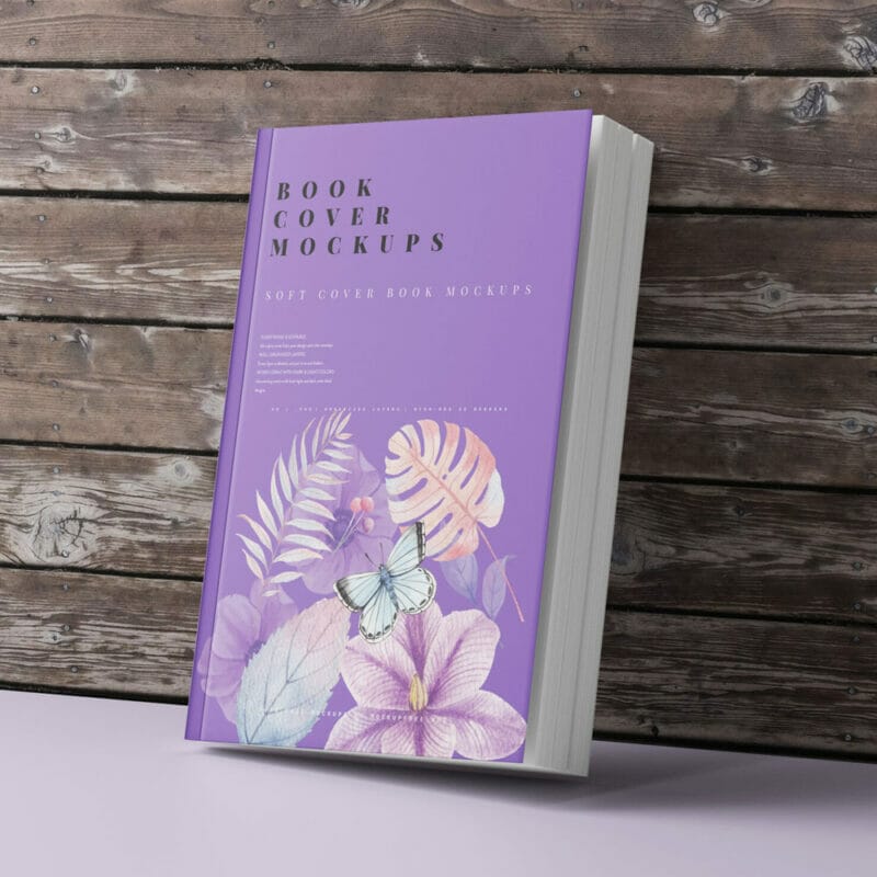 Free Soft Cover Book Mockup PSD » CSS Author