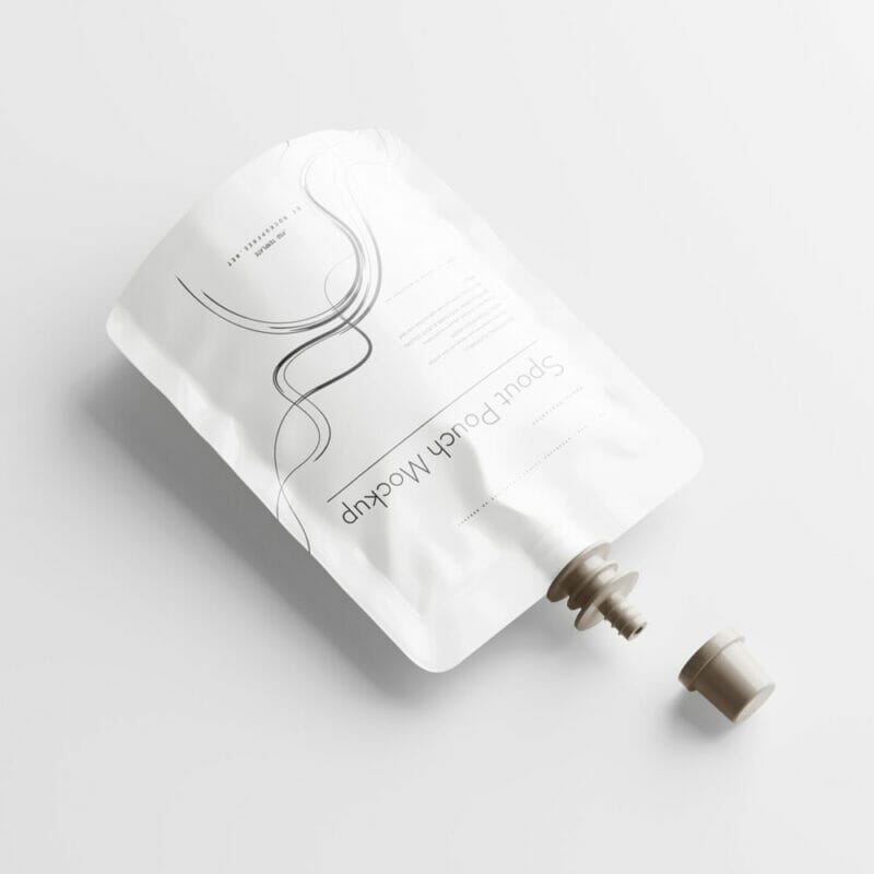 Free Spout Pouch Mockup PSD » CSS Author