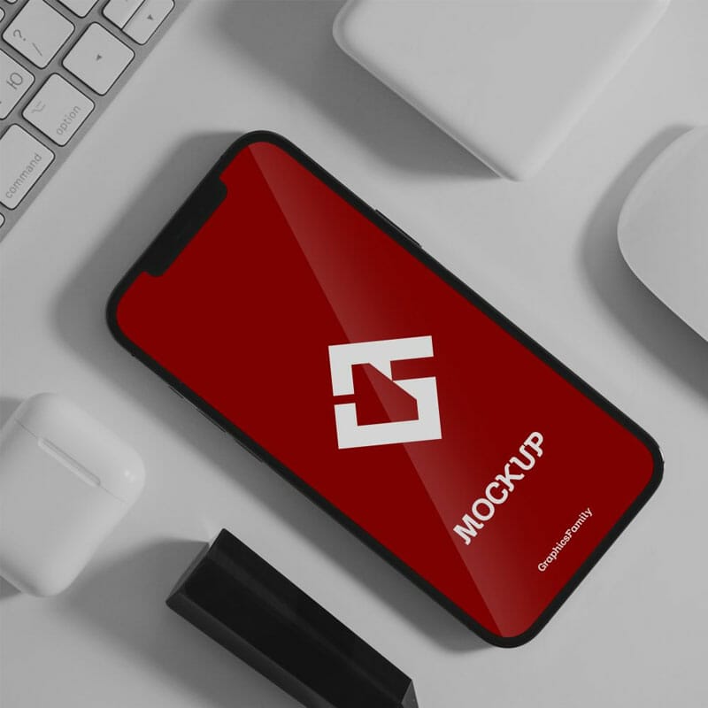 Free IPhone 13 User Interface App Design Mockup PSD » CSS Author