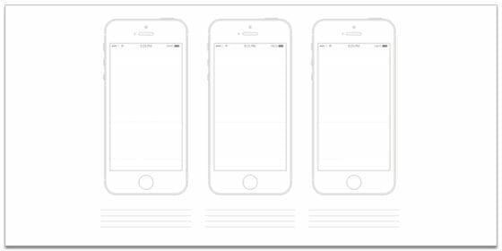 Latest Collection Of IPhone Wireframe PSDs › Wireframes » CSS Author