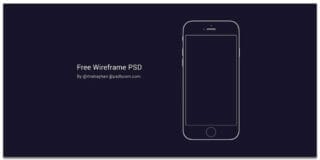 Latest Collection Of IPhone Wireframe PSDs › Wireframes » CSS Author