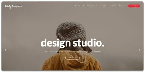 Free Agency Website Templates PSD » CSS Author