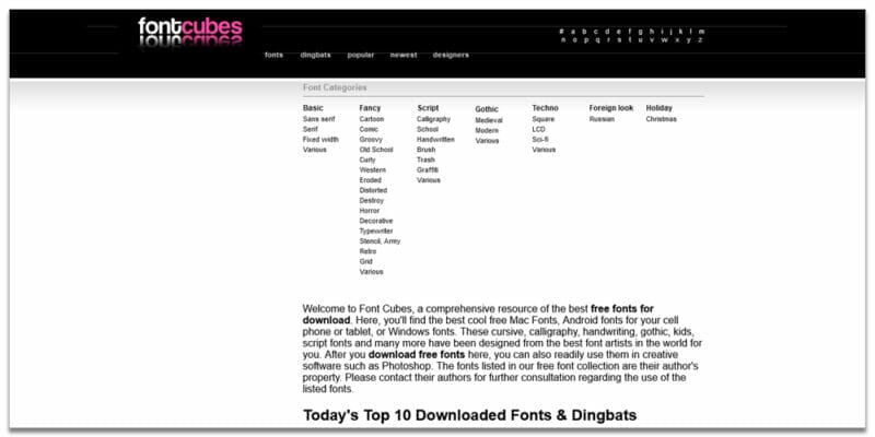 Free Font Resources For Designers