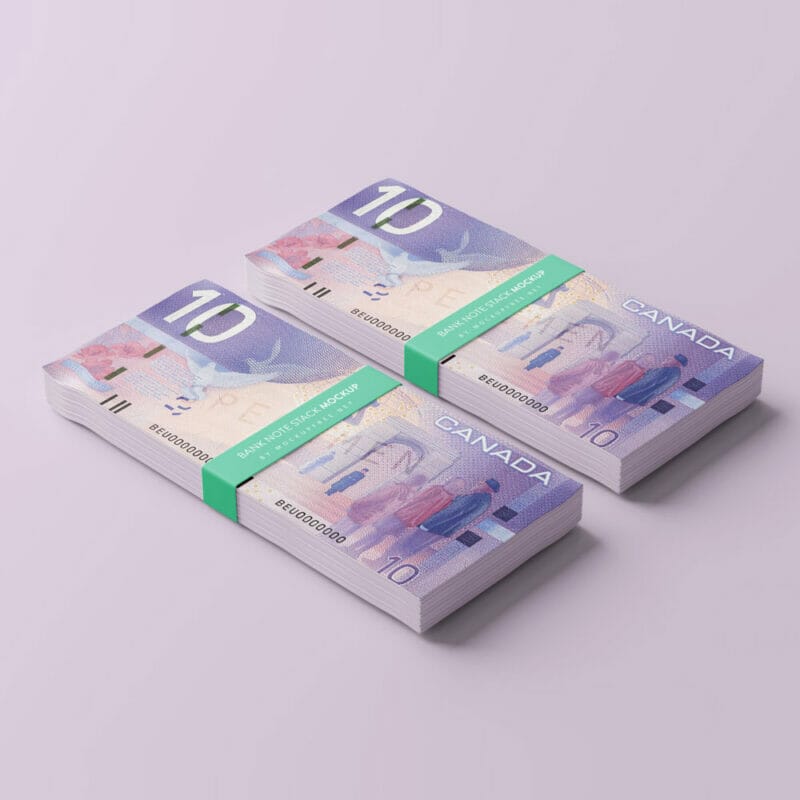 Free Bank Note Stack Mockup PSD » CSS Author