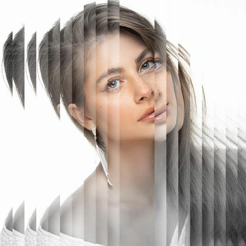 Free Photoshop Strip Fractal Mirror Effect Mockup PSD » CSS Author