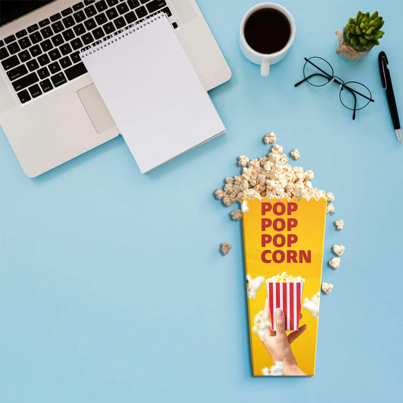 Free Popcorn Mockup PSD Template » CSS Author