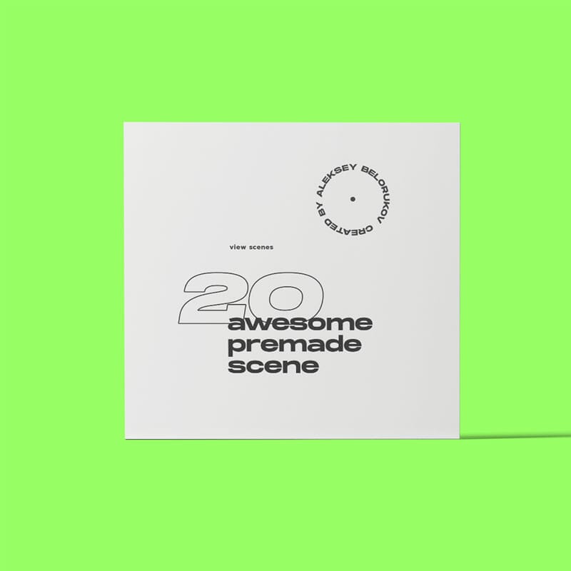 Free Square Paper Mockup Front View PSD » CSS Author