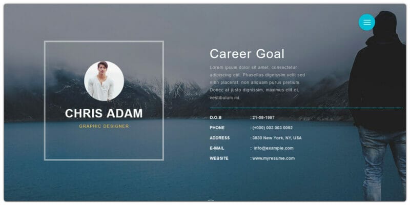 20+ Free HTML Resume Templates 2025
