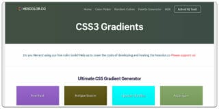 The Best Gradient Generators & Libraries » CSS Author