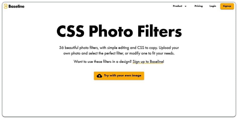 CSS Filter Generators & Libraries » CSS Author
