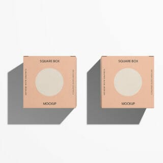 Free Box Top View Mockup PSD » CSS Author