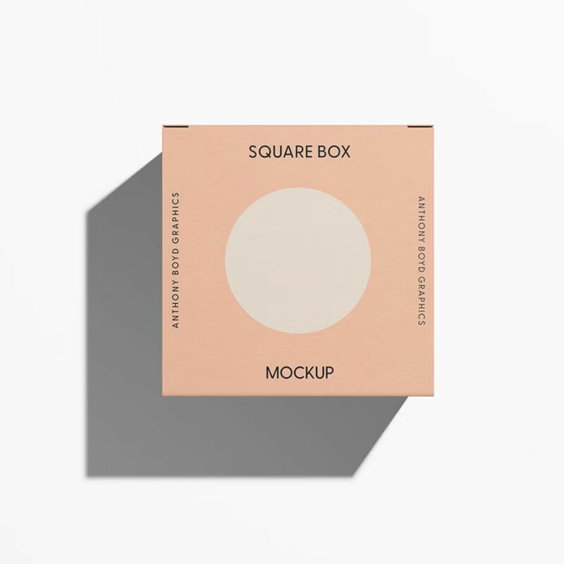 Free Box Top View Mockup PSD » CSS Author
