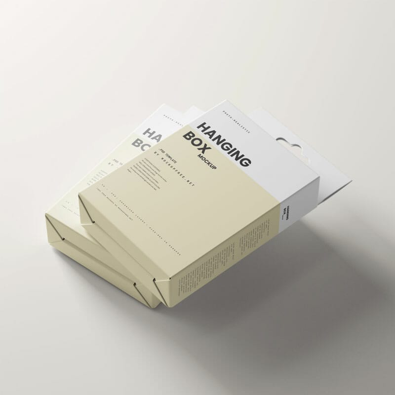 Free Hanging Box Mockup PSD » CSS Author