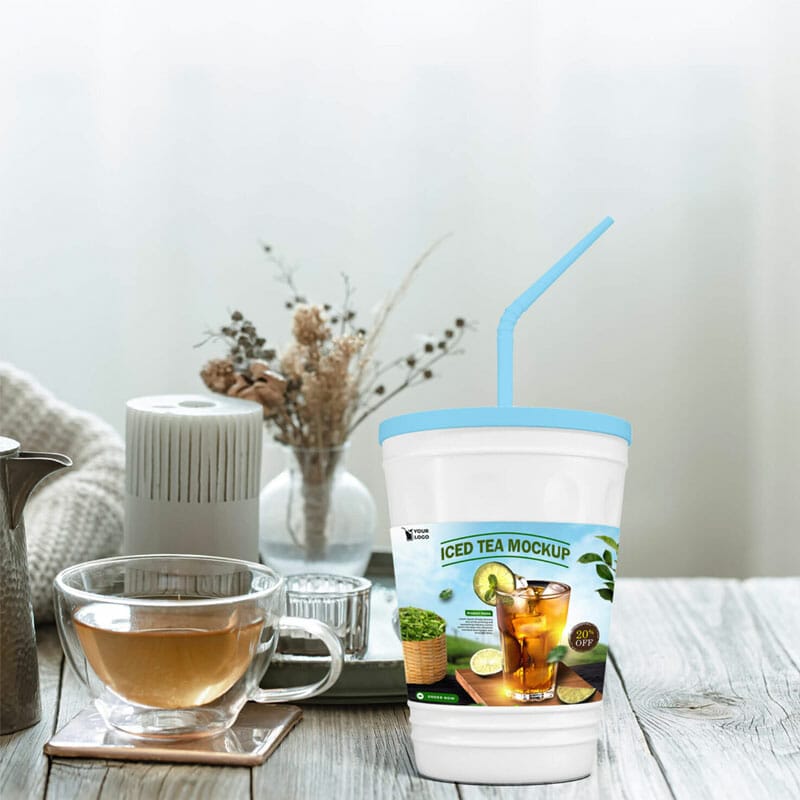 Free Iced Tea Mockup PSD Template » CSS Author