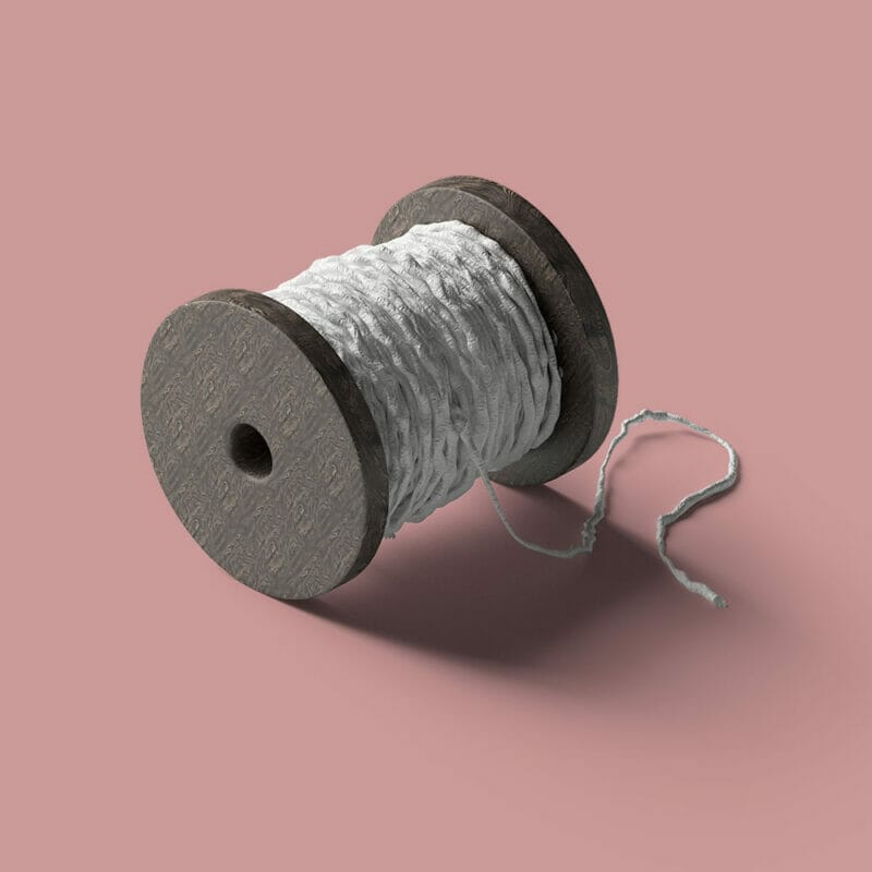 Free Isometric Spool Of Thread Mockup PSD » CSS Author
