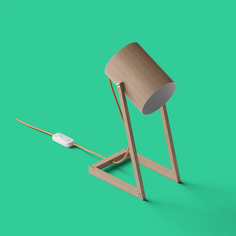 Free Isometric Table Lamp Mockup PSD » CSS Author