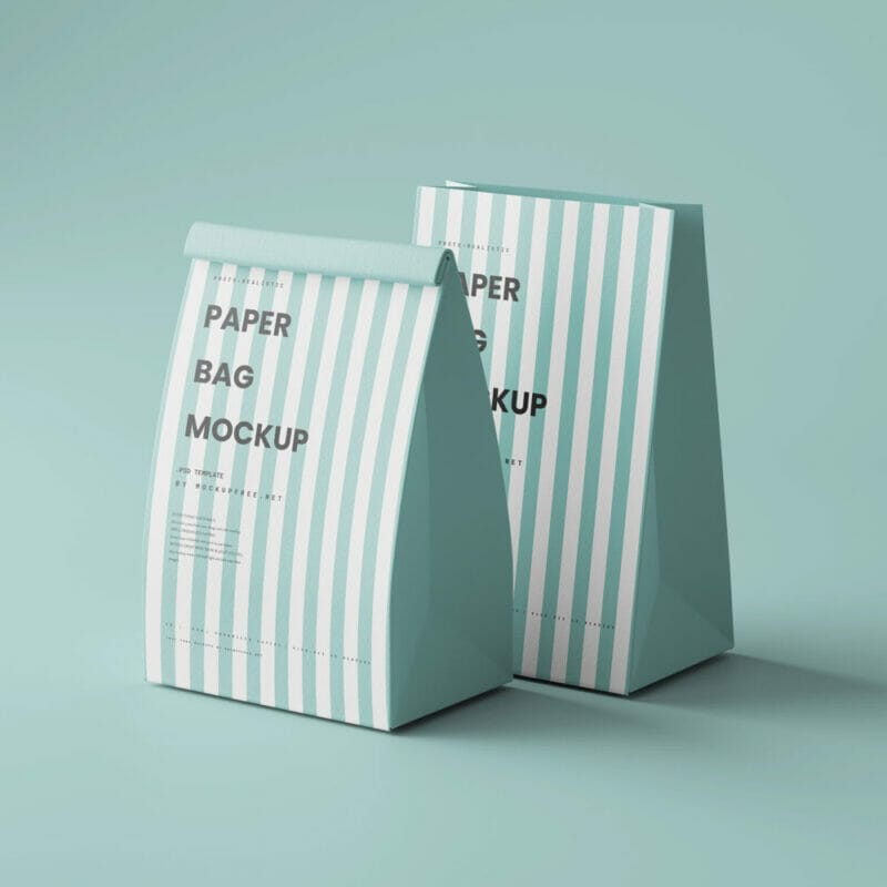 Free Paper Bag Mockup PSD » CSS Author