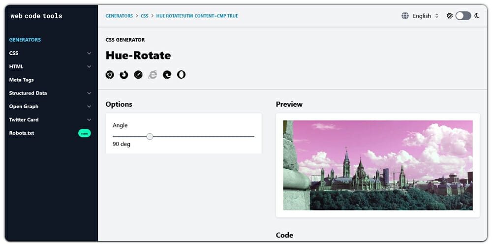 CSS Filter Generators & Libraries » CSS Author