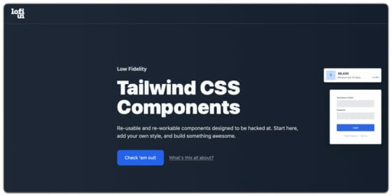 Free Tailwind CSS UI Components And Resources