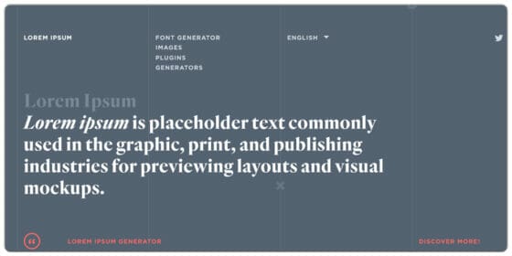 Dummy Text Generators And Tools » CSS Author