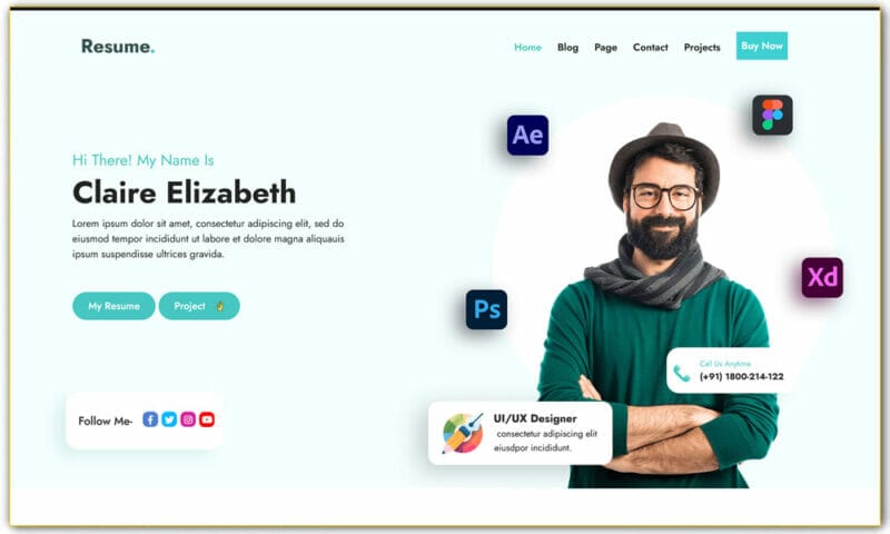 10+ Best Free Resume WordPress Themes 2024