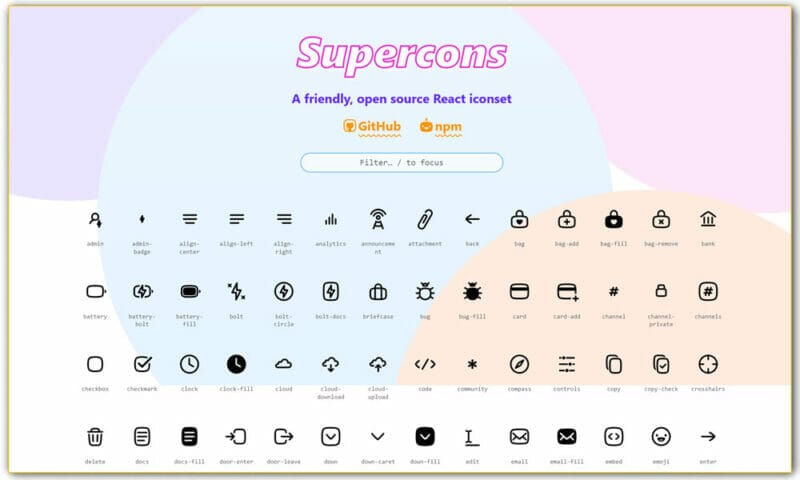 15+ Best React Icon Libraries » CSS Author
