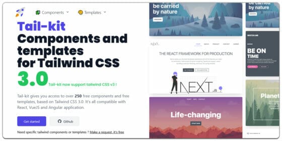 Free Tailwind CSS UI Components And Resources
