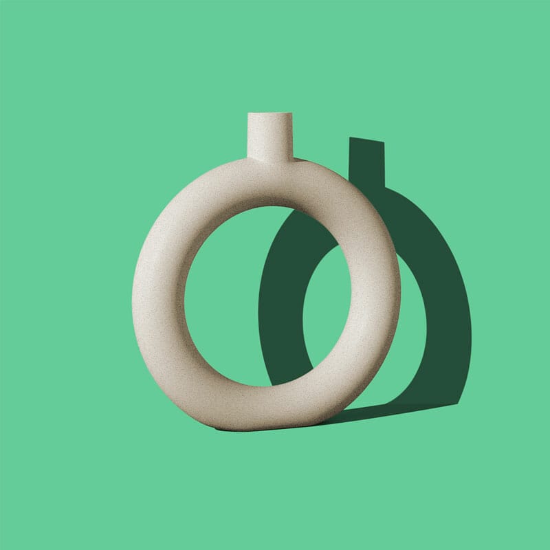 Free Ceramic Vase Front View Mockup PSD » CSS Author