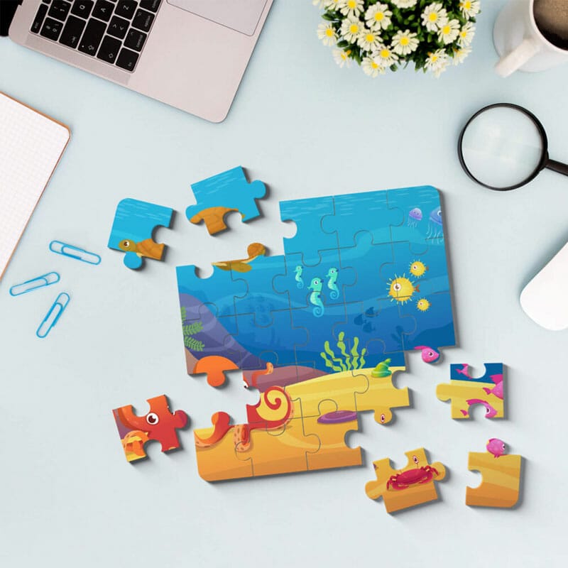 Free Jigsaw Puzzle Mockup Set PSD Template » CSS Author
