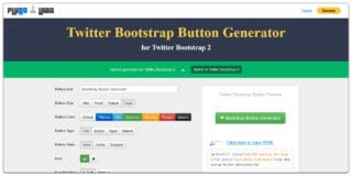 Free Bootstrap Button Generators » CSS Author