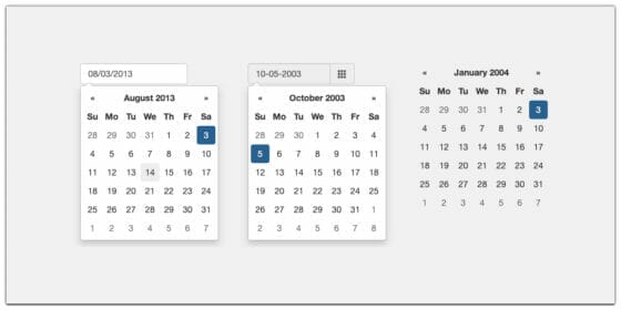 Top Bootstrap Datepickers And Timepickers For Websites